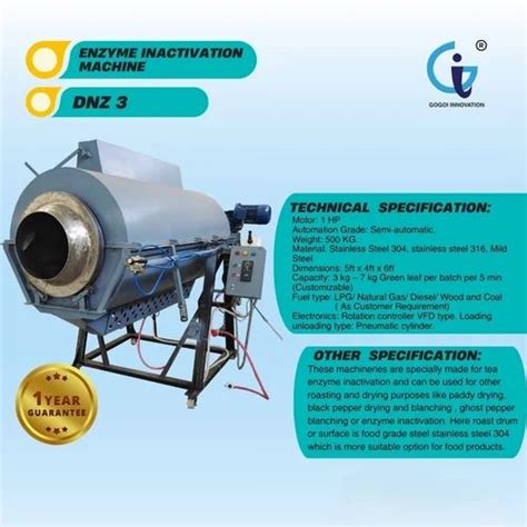 Enzyme Inactivation Machine Dnz 3 Gogoi Innovations At ₹ 226800