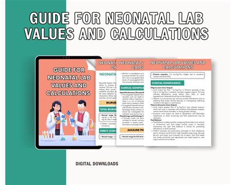 Comprehensive Neonatal Lab Values And Calculations Guide Essential