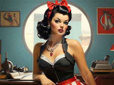 Modern Pin Up By Unmelody On Deviantart