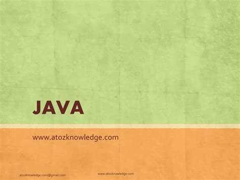 Java Basic Oops Concept Pdf
