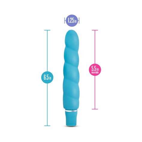Anastasia Silicone 10 Speed Vibe Aqua