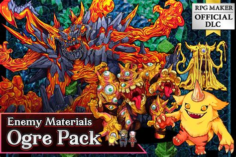 Enemy Materials Ogre Pack 2d Characters Unity Asset Store