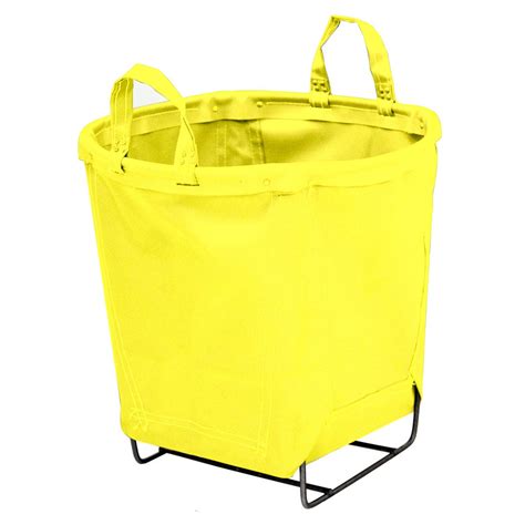 6 Bushel Yellow Small Round Baskets