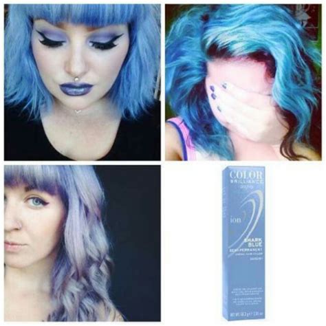 Shark Blue Ion Color Brilliance Semi Permanent Hair Color Shopee