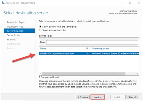 Windows Server 2016 Update Services Installation Wsus