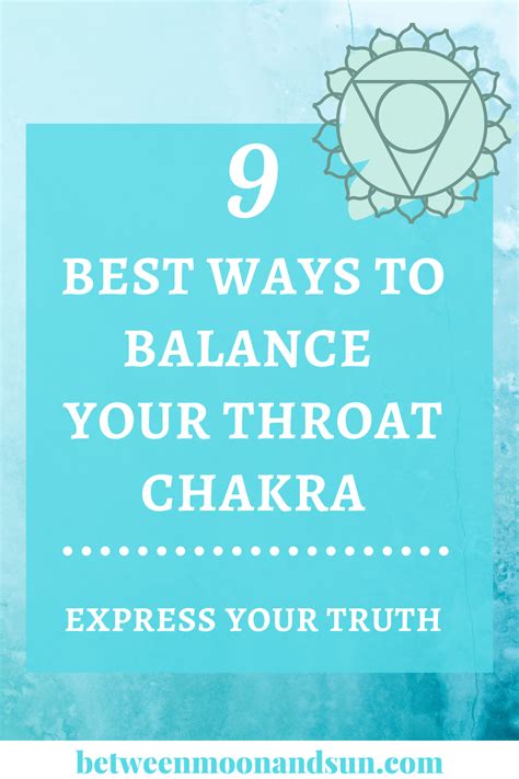 9 Best Ways To Heal Your Throat Chakra Vishuddha Speak Your Truth