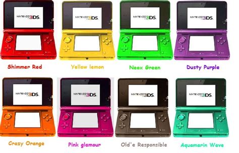 Nintendo 3ds Colors Purple