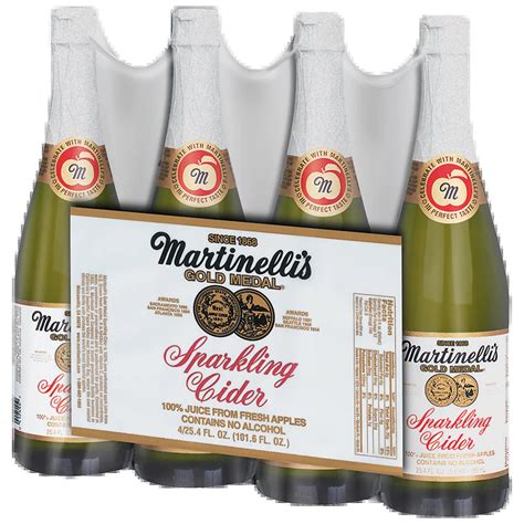 Martinellis Sparkling Apple Cider 4254 Oz 34756 1149 Down
