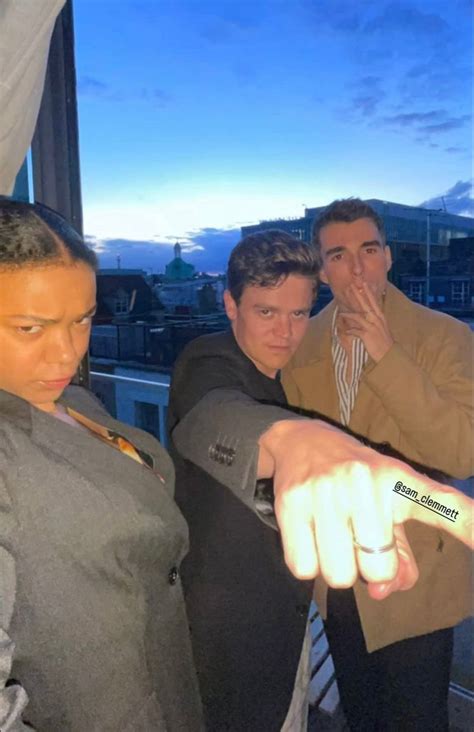 India Amarteifio Sam Clemmett And Corey Mylcheerest Queen Charlotte Cute Couples Goals