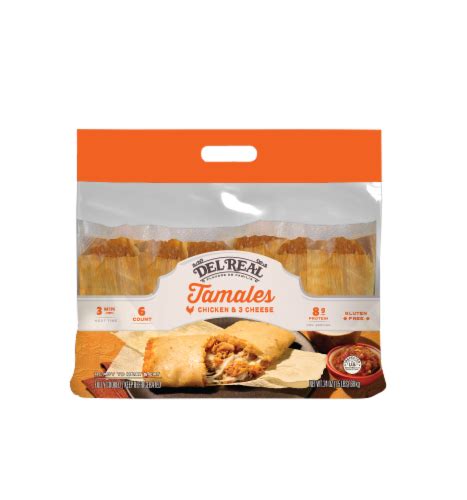 Del Real Foods Chicken And Cheese Tamales 24 Oz King Soopers