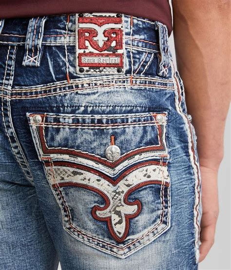 Rock Revival Cypress Straight Stretch Jean Mens Jeans In Cypress