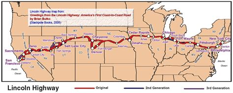 The Automobile And American Life The Lincoln Highway And Road