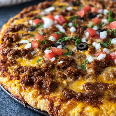 30 Minute Taco Pizza Cheesy Zesty And Crowd Pleasing