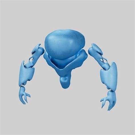 3d Model Cartoon Bot Character V1 003 Vr Ar Low Poly Cgtrader