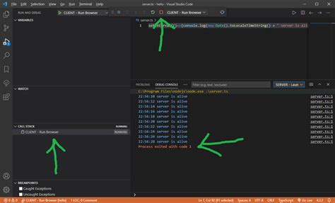 Client Server Debugging Vscode Debugger Is Mixed Up · Issue 935 · Microsoftvscode Js Debug