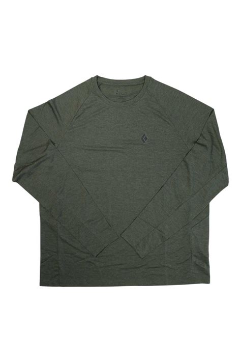 Black Diamond Mens Lightwire Tech Ls Tee Outandback Outdoor