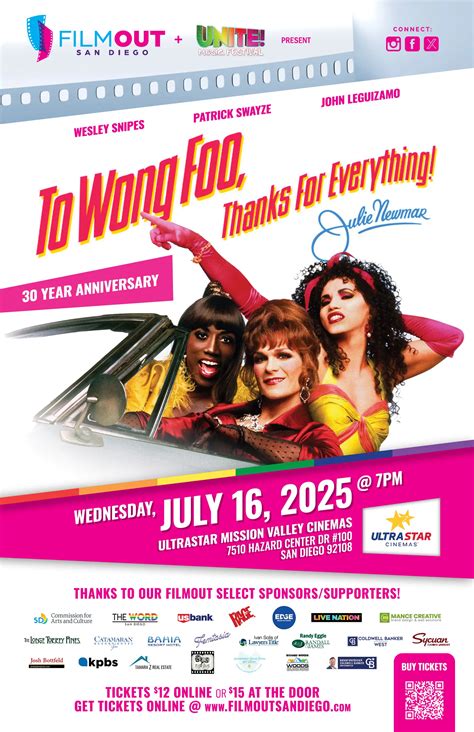 To Wong Foo Filmout San Diego