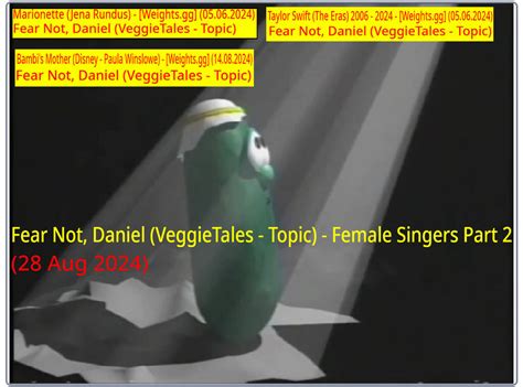 Fear Not Daniel Veggietales Fs Part 2 280824 By Zacharylee2024 On