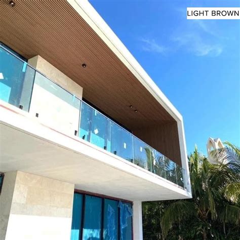 Composite Wide Slat Exterior Cladding 21 Sf Woodplank