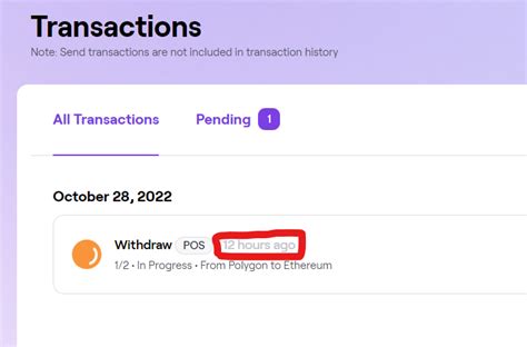 Ive Had A Transaction Stuck In The Polygon Bridge For More Than 12