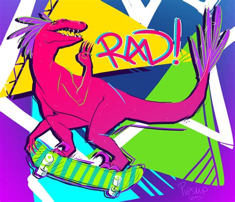 Rad Raptor By Pupsnup On Deviantart