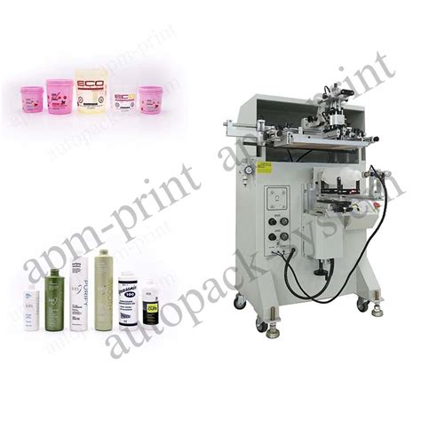 S350 Cylindrical Screen Printing Machine For Mug Printing Machine Wire