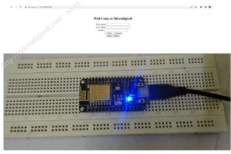 Esp8266 Nodemcu Handling Input Data On Html Forms Data Data Web