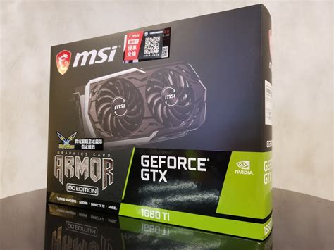Msi Geforce Gtx 1660 Ti Armor Oc 6gb Gddr6 Graphics Card Review Funkykit