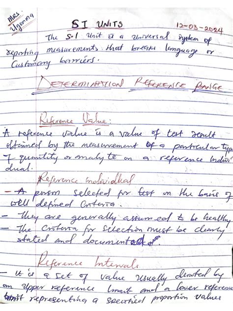 Determination Of Reference Range Pdf