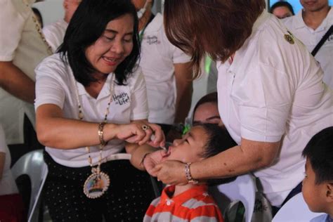Doh Deped Launch School Based Immunization Program Nationwide Manila