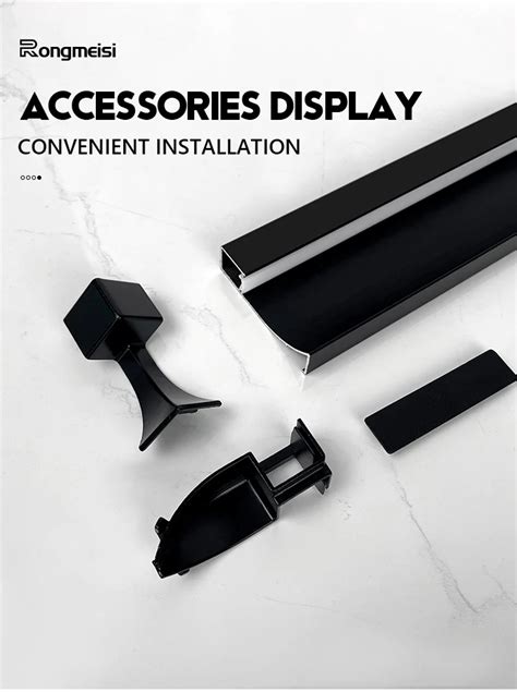 Lighted Aluminium Baseboard Profile 50mm 80mm Led Skirting