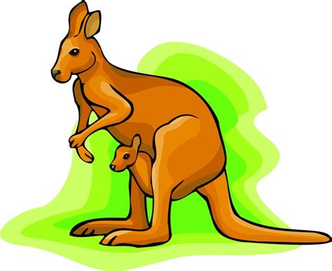 Free Kangaroo Clipart