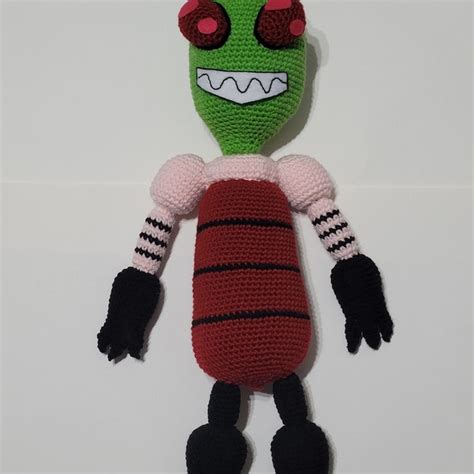 Crochet Invader Zim Pattern Etsy