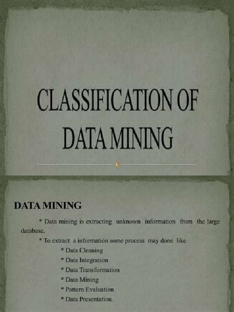 Classification Of Datamining Pdf