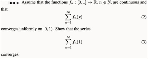 solved assume that the functions fn [0 1]→r n∈n are