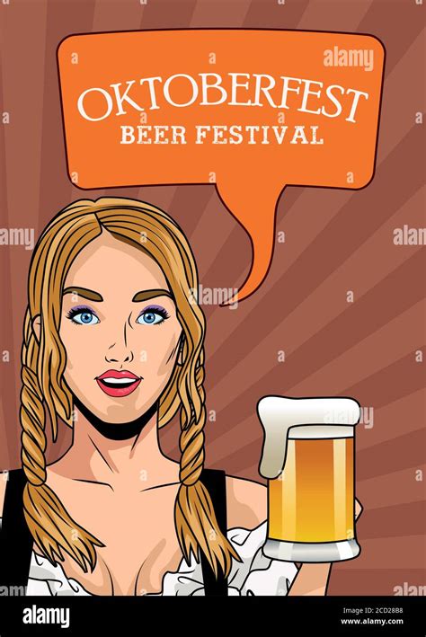 Lady Bavaria Stock Vector Images Alamy