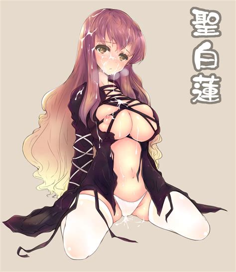 Rule 34 Artist Request Blush Breasts Cum Facial Female Hair Hijiri