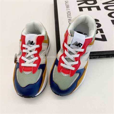 Giày Nb Trẻ Em Dòng 5740 Vạch Màu đỏ