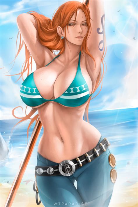 Wtparadise Nami One Piece Nami One Piece Return To Sabaody One Piece Highres Tagme