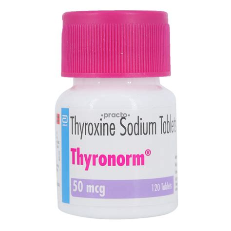 Thyronorm 50 Mcg Tablet Uses Dosage Side Effects Price