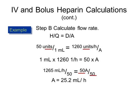 22 Heparin Drip Calculation Rajibrajisha
