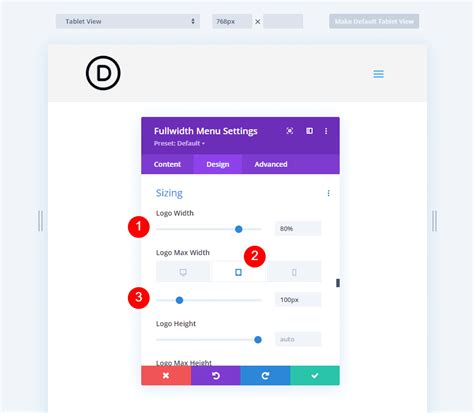 How To Optimize Your Responsive Logo Sizing In Divis Fullwidth Menu Module
