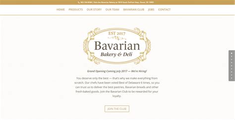 Bavarian Bakery Css Nectar Web Design Awards Css Gallery