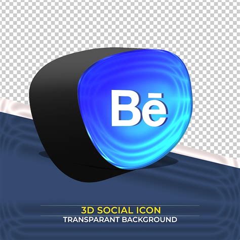 Behance 3d Rendering With Transparant Psd Premium Ai Generated Psd