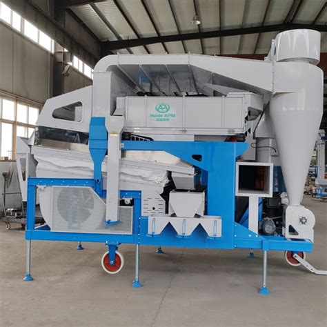Peanut Cleaning And Sorting Grading Machine Intelligent Compound Cleaner With Gravity Table 5xfz