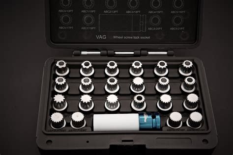 Volkswagen Wheel Lock Master Key Set Spline Pattern Toronto Tools