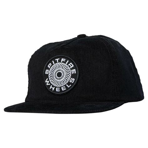 Spitfire Classic 87 Swirl Patch Snapback Blackwhite
