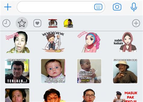 Whatsapp Gambar Kartun Lucu Untuk Stiker Wa - UJICOBA