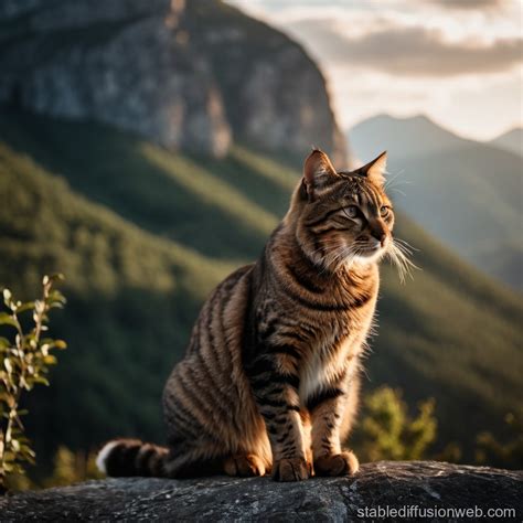 Wild Cat Photography Prompts Stable Diffusion Online