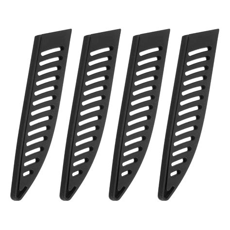 Uxcell 4pack Knife Cover Sleeves Blade Edge Guards Knife Protector For